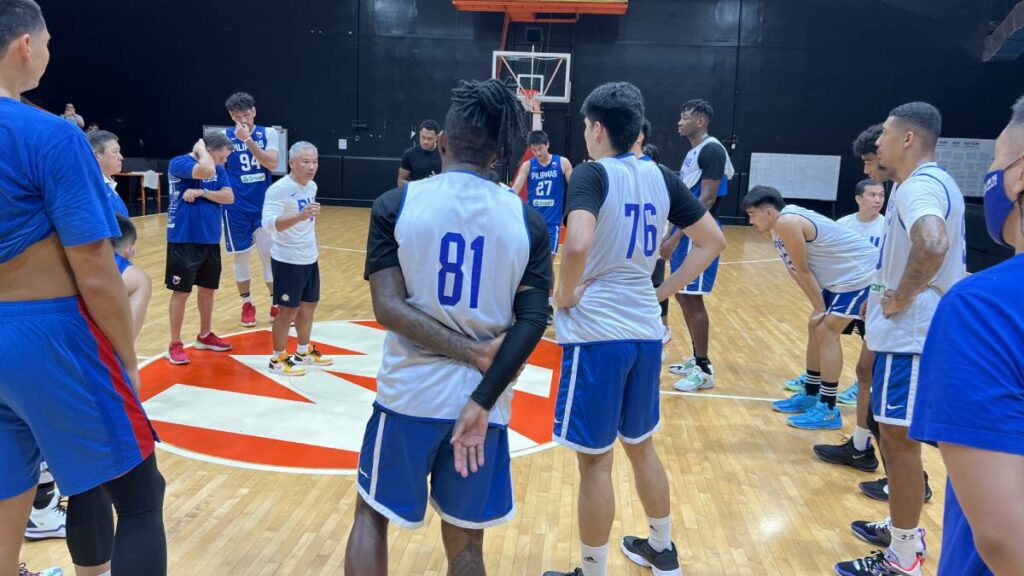 Despite injury, Newsome still joins Gilas practice