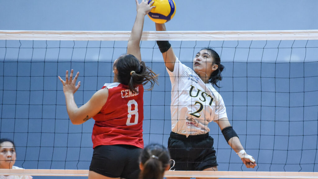 V-League: UST pounds San Beda for first win