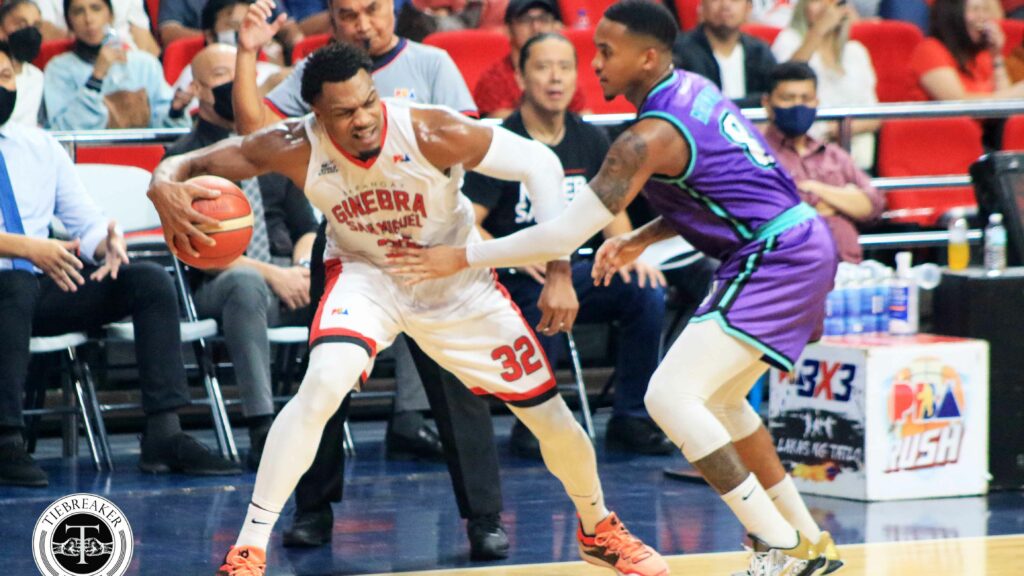 PBA: Ginebra schools Converge, stays in top two hunt