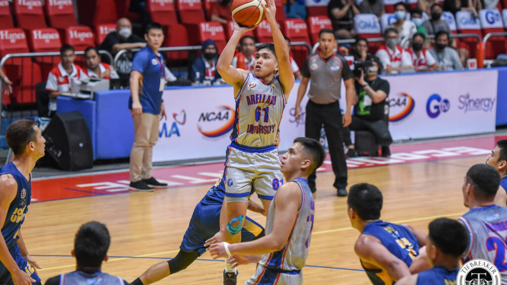 NCAA 98: Nine-man Arellano shocks JRU, closes in on fifth