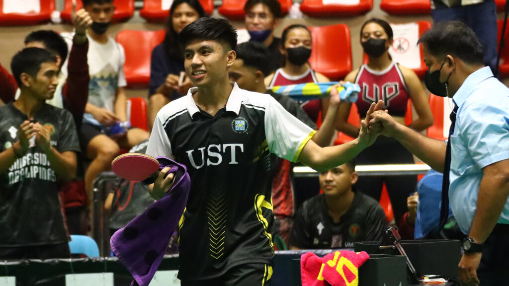 UAAP 85 CTT: Alvin Sevilla lifts UST to 3-0 to open three-peat bid