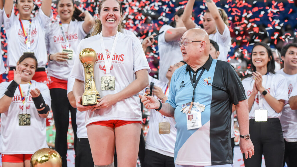 Lindsey Vander Weide crowned PVL Reinforced Finals MVP