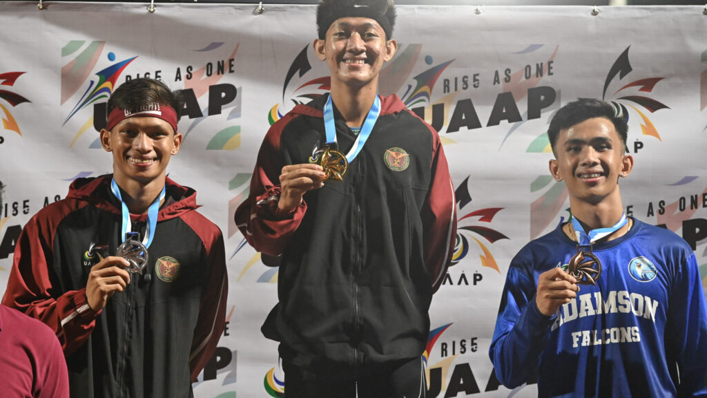 UAAP 85 CAT: Labita, Giron golds tow UP men to lead; Bejoy's 800m sets ...