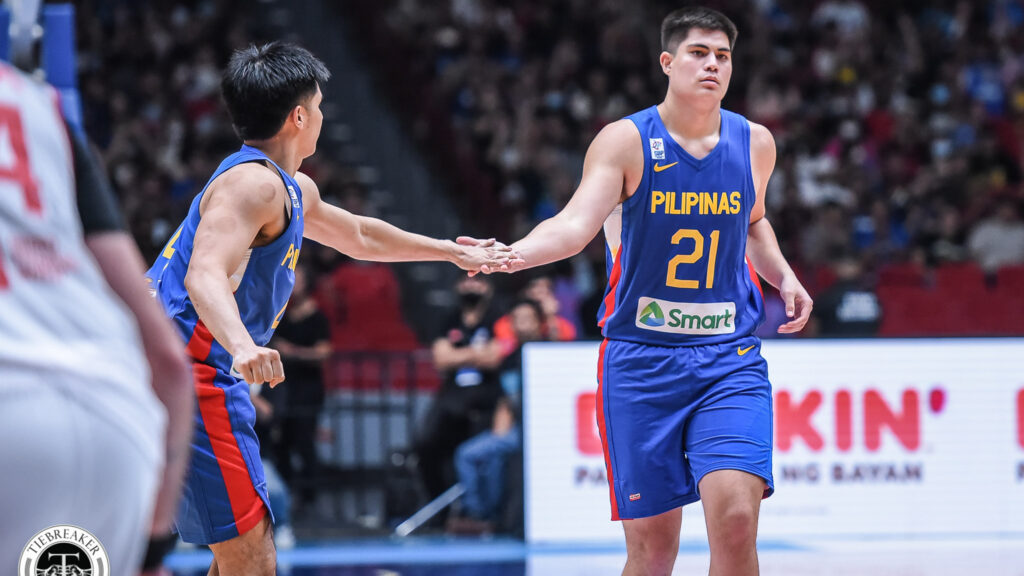 Young Mason Amos admits being nervous ahead of Gilas Men debut