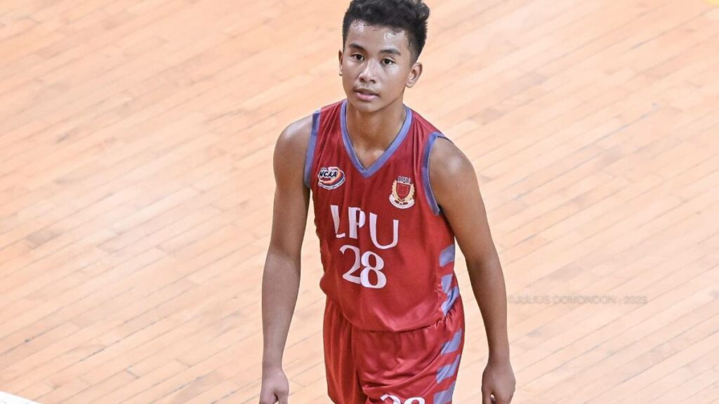 Ziv Espinas mulls moving out of LPU-Cavite, transfer to Ateneo High