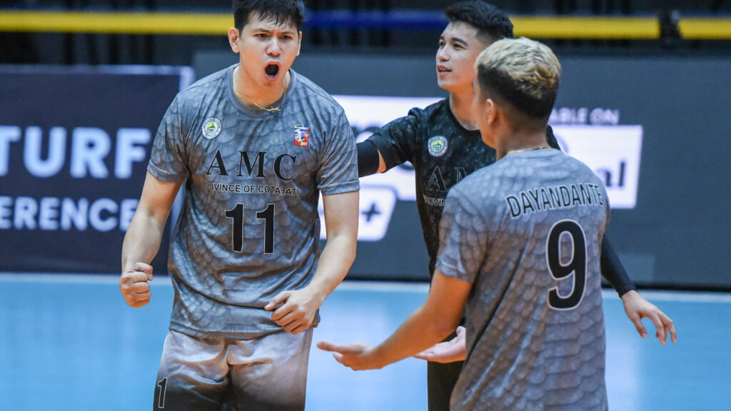 Spikers' Turf: Umandal, Cotabato escape Army for second win