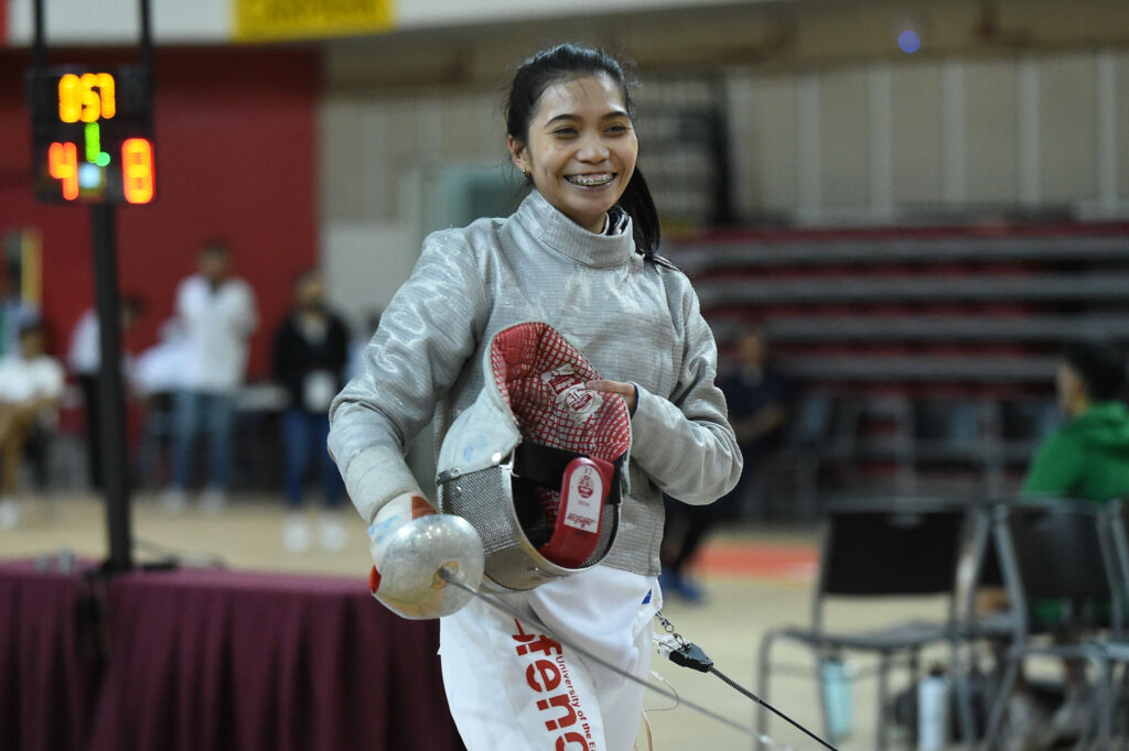 UAAP 85 Fencing: UE takes lead in men's, women's, boys'; Juliana Gomez takes women's epee