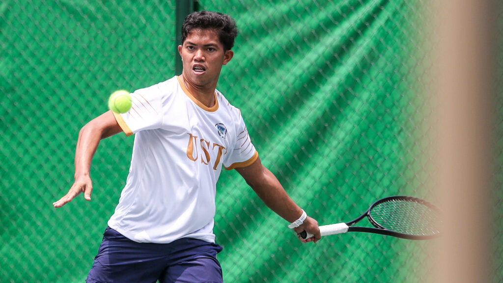 UAAP 85 Tennis: Nilo Ledama, Joshea Malazarte power UST to opening day wins