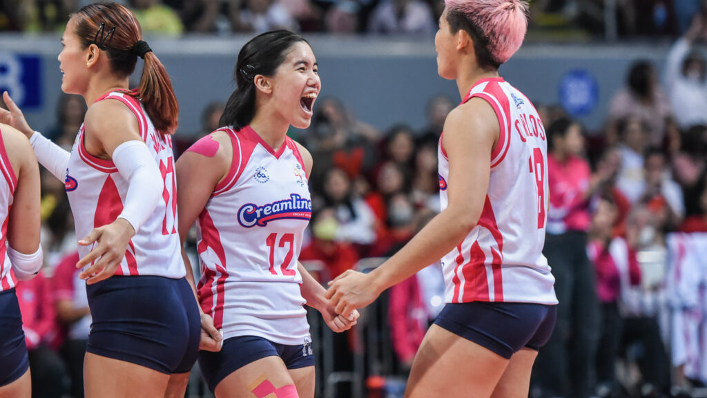 Jia De Guzman relieved to see real Creamline show up in Game 2