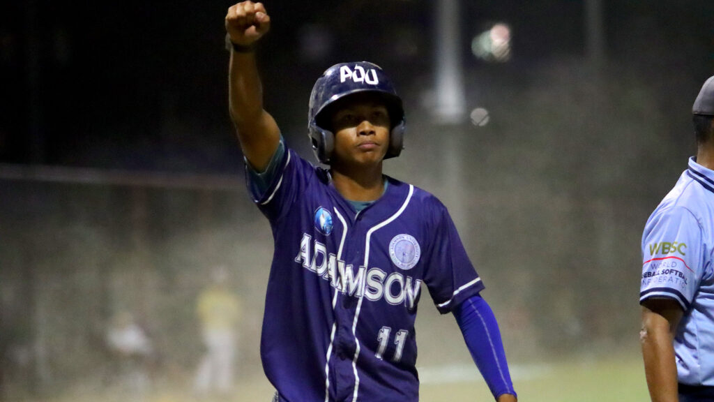 UAAP 85 Baseball: Bryan Castillo sparks Adamson past NU, to solo third
