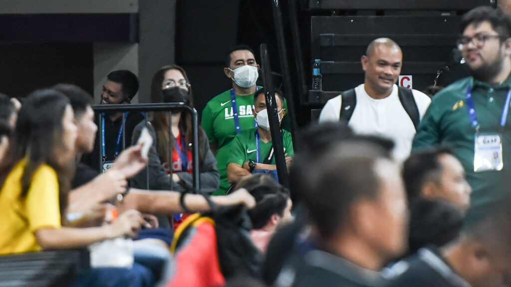 Ramil de Jesus back on the sidelines for La Salle-NU clash