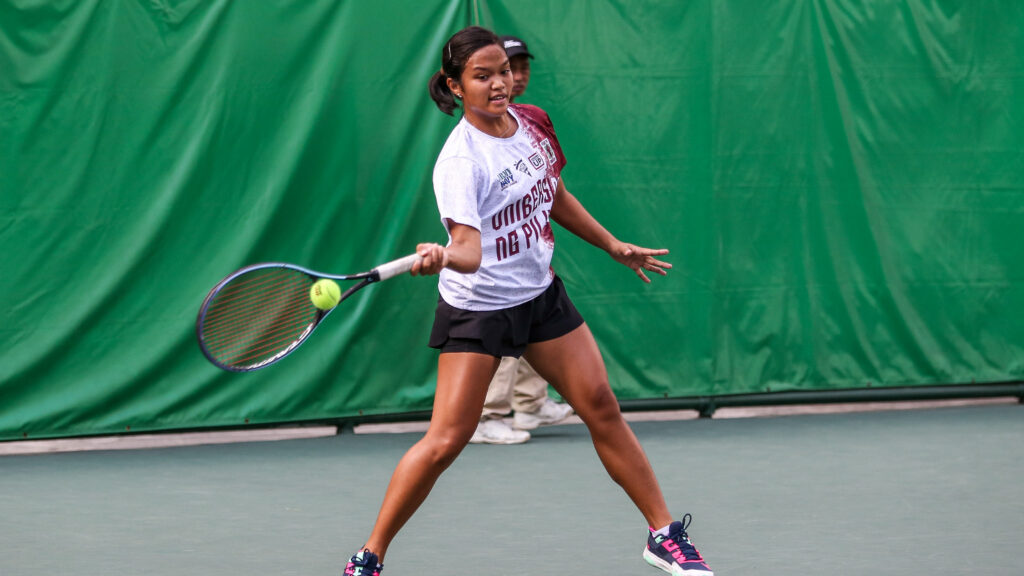 UAAP 85 Tennis: Rachel Velez lifts UP to first women's finals, ousts UST
