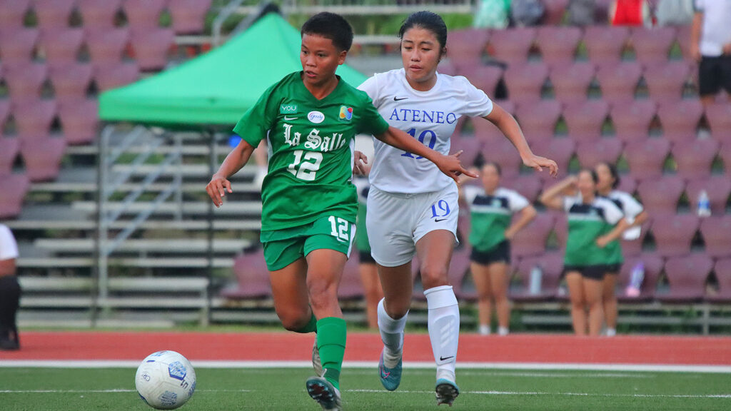 UAAP 85 WFT: Angelica Teves scores brace vs Ateneo, lifts La Salle to ...
