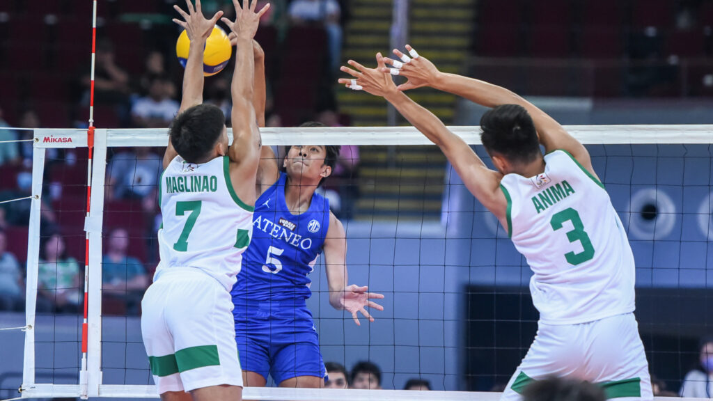 UAAP 85 MVB: Batas breaks out of slump as Ateneo outlasts DLSU for ...