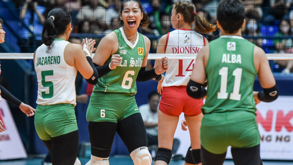 UAAP 85 WVB: Malaluan delivers as La Salle ends elims with emphatic ...