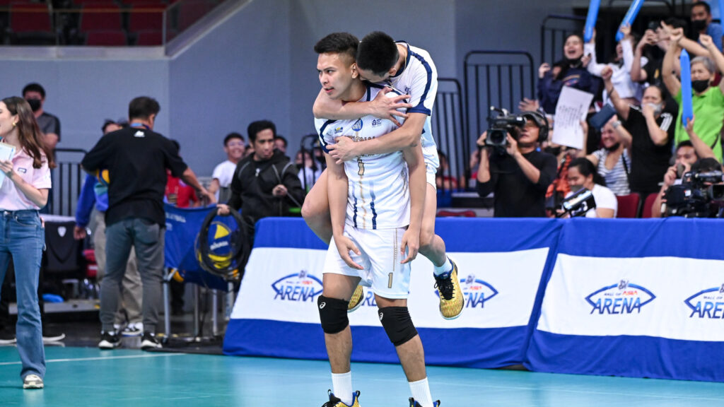 UAAP 85 MVB: NU survives UST in 5-set Game 1 thriller