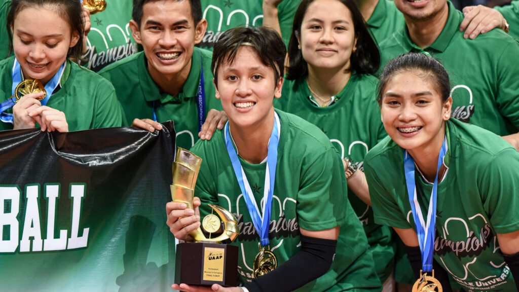 Double celebration for Mars Alba as she is UAAP Finals MVP