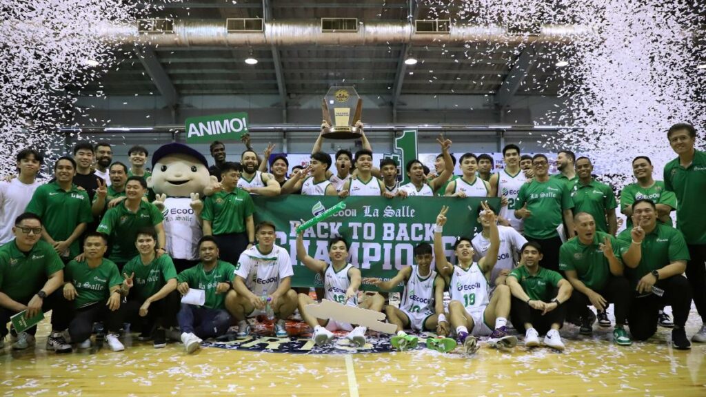 La Salle-Ecooil retains PBA D-League crown