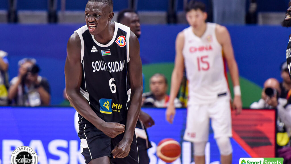 South Sudan's 16 y/o NBA prospect Maluach soaks in FIBA WC experience