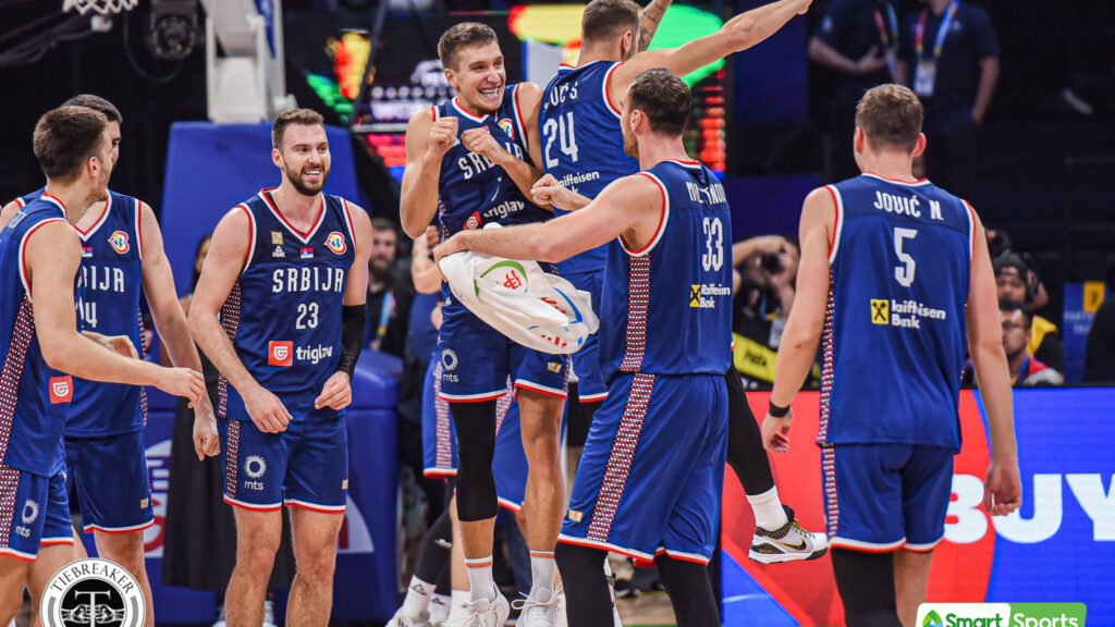 Bogdanovic catches fire early vs Lithuania as Serbia cruises to FIBA WC Final Four