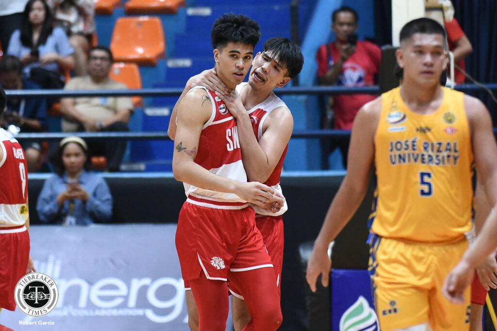 Adjusted to NCAA's physicality, Jomel Puno bruises way to breakout game