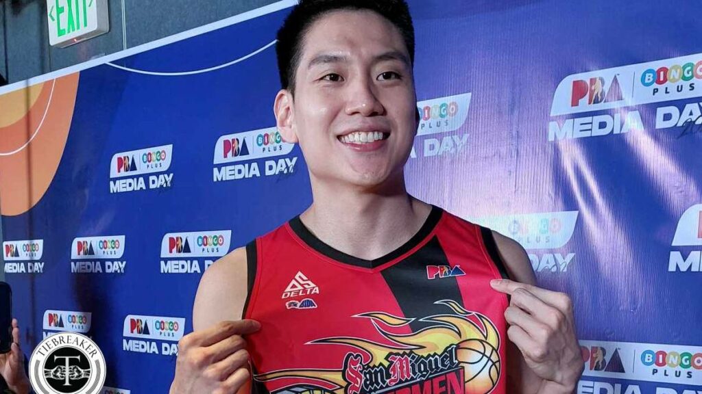 Jeron Teng optimistic about finding place in loaded San Miguel roster