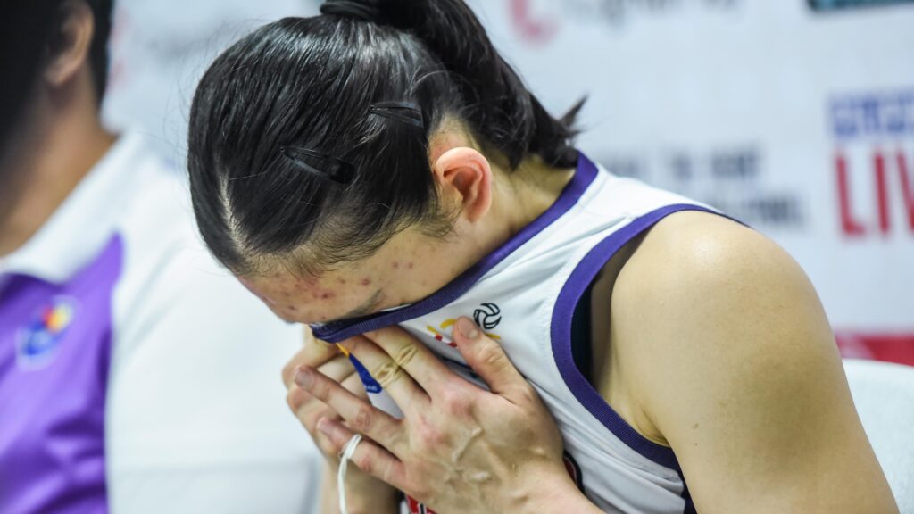 Maddie Madayag turns emotional after Choco Mucho's semis-clinching win