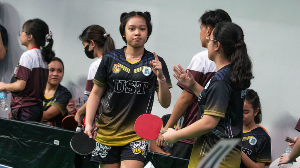 UAAP 86 Table Tennis: UST punches place to Girls', Boys' Finals