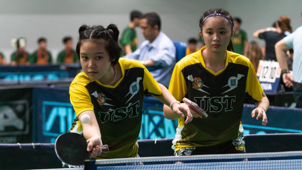 UAAP 86 Table Tennis: UST take early lead in high school div