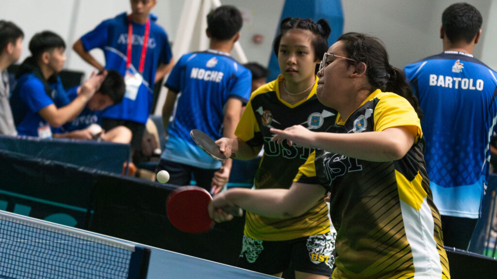 UST Boys', Girls' stay perfect after UAAP 86 Table Tennis Round 1