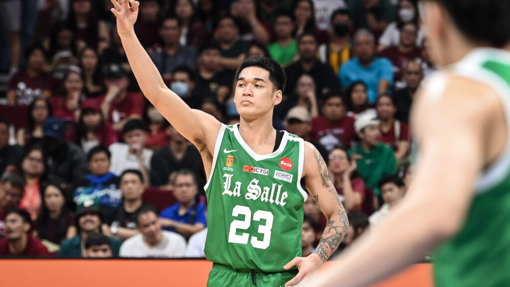 Jonnel Policarpio out to avenge La Salle's first round defeats