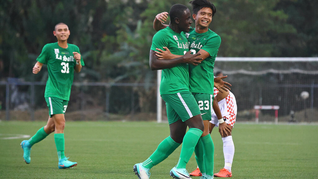UAAP 86 MFB: Penalosa, Anoh strike in first half vs UE, lifts La Salle ...