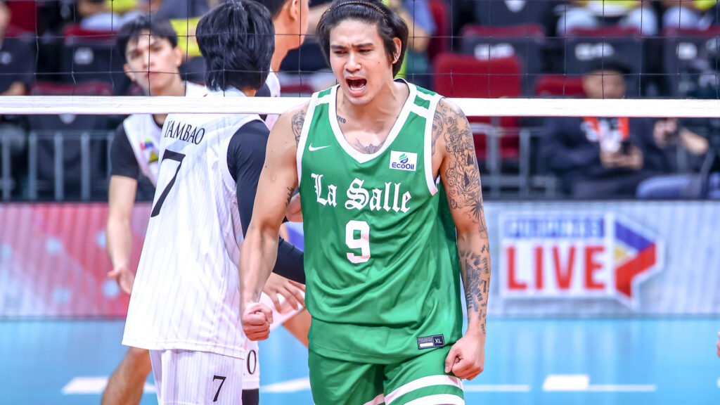 UAAP 86 MVB: Kampton, Ronquillo take charge as La Salle inflicts UST ...