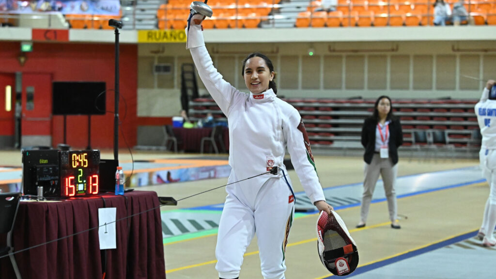UAAP 86 Fencing: Juliana Gomez repeats over Cyrra Vergara, keeps UP in lead