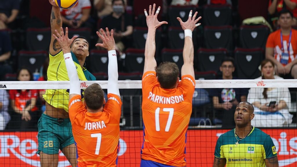 Darlan Souza tows Brazil over Netherlands in VNL Manila opener