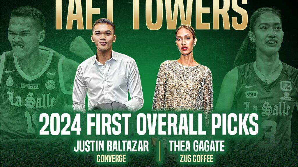 Historic Double: La Salle's Baltazar and Gagate chosen first in PBA and ...