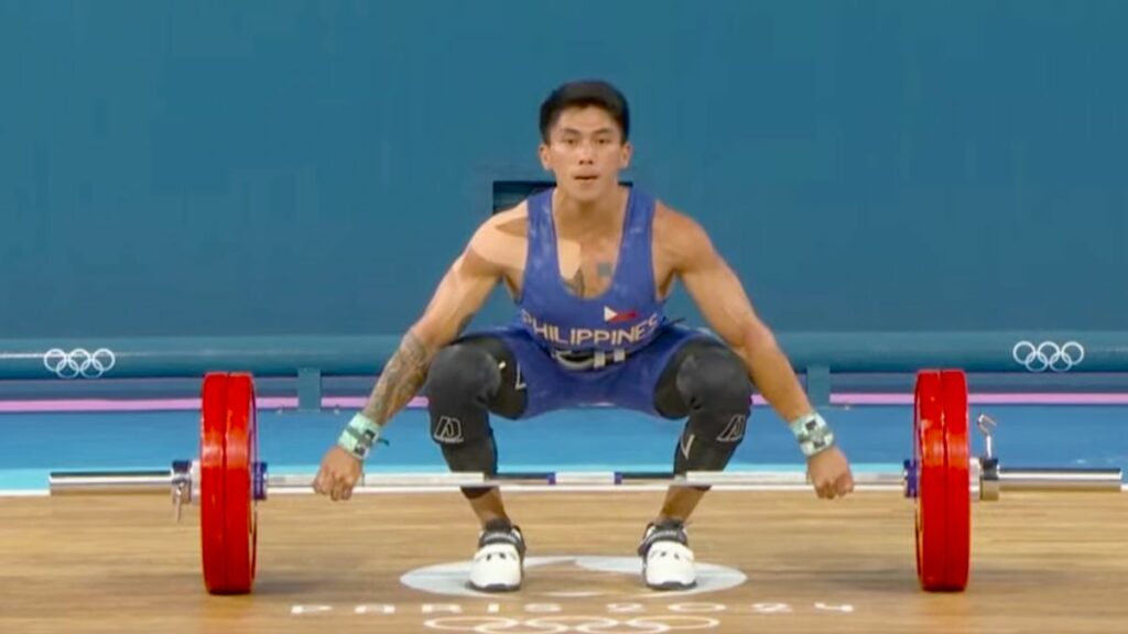John Ceniza fails to register a lift in Paris 2024 weightlifting