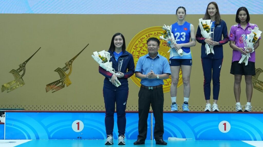 Jia De Guzman, Thea Gagate take home individual awards in SEA V-League Leg 1