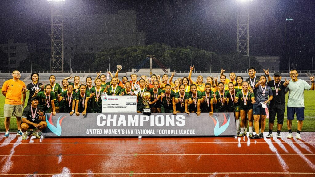 FEU claims United Women’s Invitational Football League title