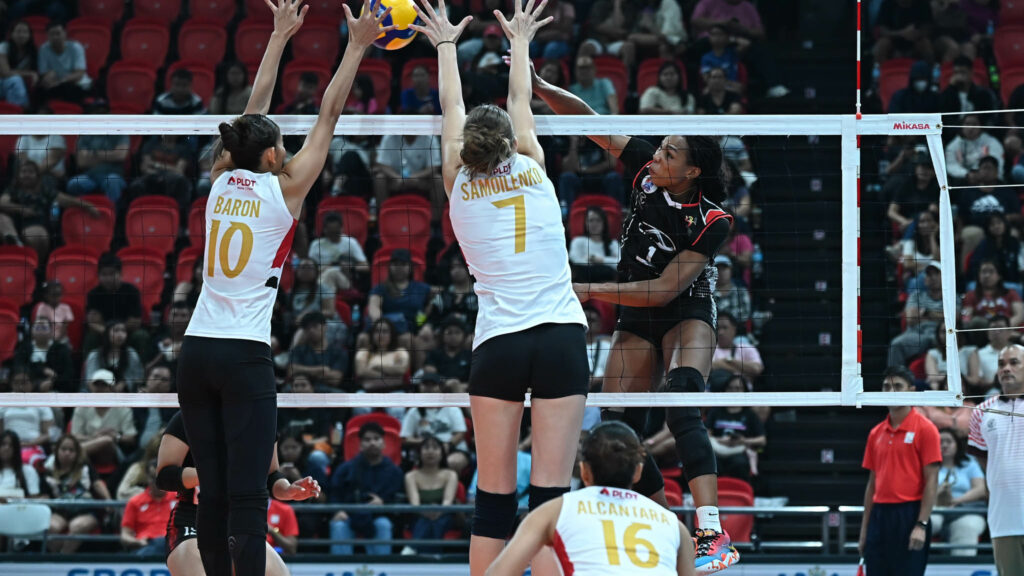 Bell, Chery Tiggo hand PLDT first loss, create three-way tie in PVL Pool A