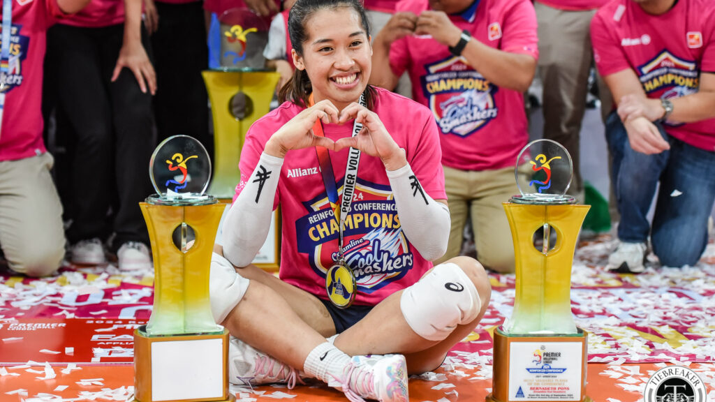 Sacrifices worth it for Bernadeth Pons as she joins elite PVL club of two