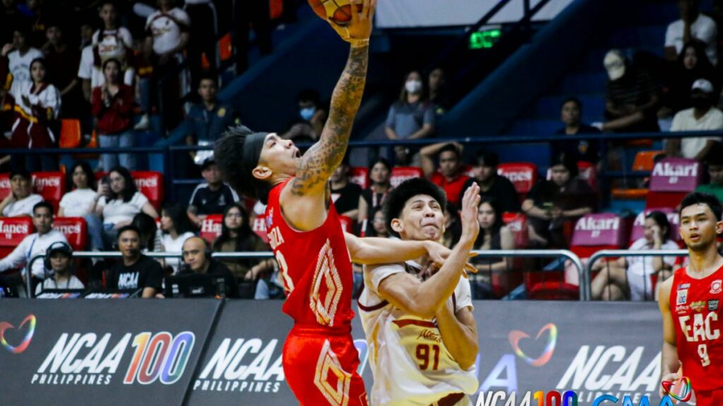 EAC stuns Perpetual with 24-point comeback, takes share of fifth in NCAA