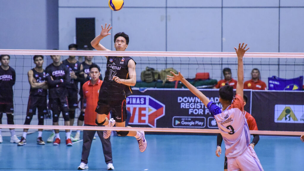 JM Ronquillo, Cignal dominate Martelli Meats to bounce back in Spikers Turf
