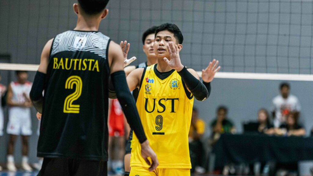 Kalel Legaspi overcomes tough transition from libero to setter for UST