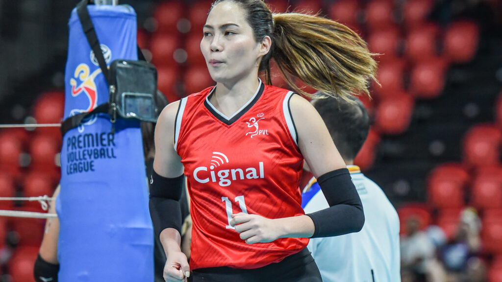 With Cignal short-handed, Jackie Acuña seizes opportunity to step up
