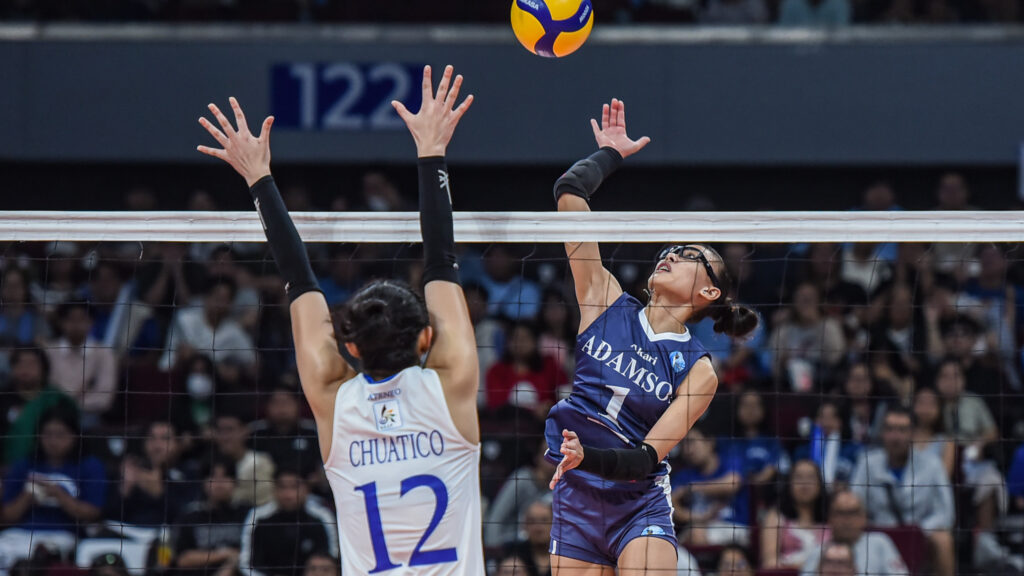 Shaina Nitura shatters UAAP women's volleyball rookie record, leads Adamson's reverse sweep of ...
