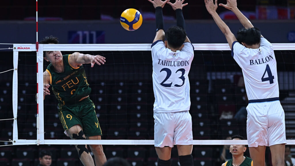 FEU overcomes Adamson, moves one win away from UAAP Men's Volleyball ...