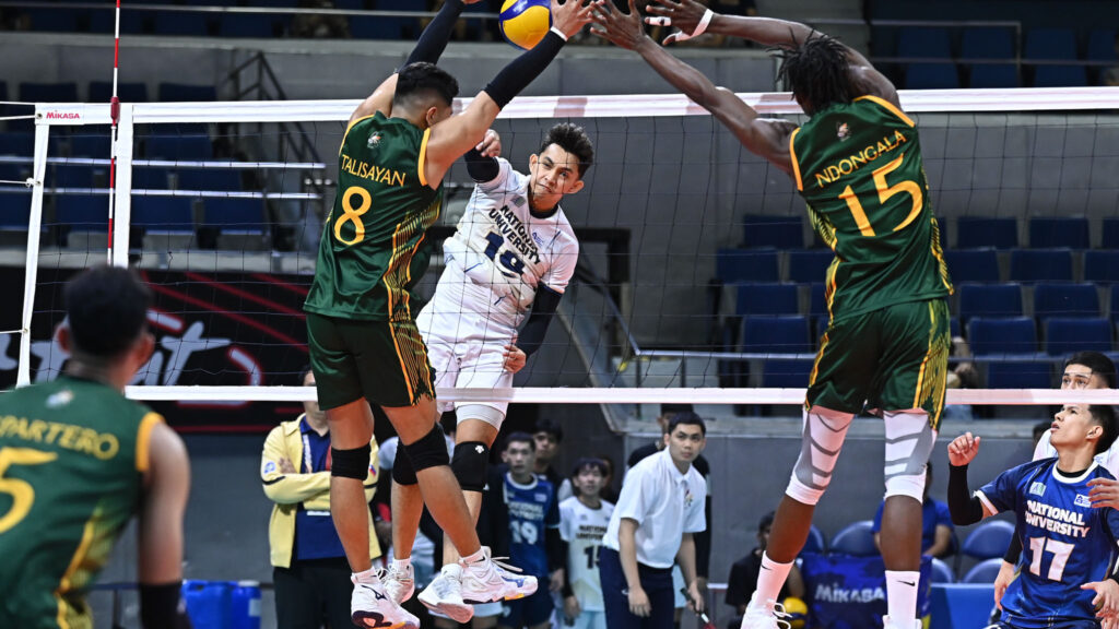 NU ends FEU’s unbeaten streak in UAAP men's volleyball thriller
