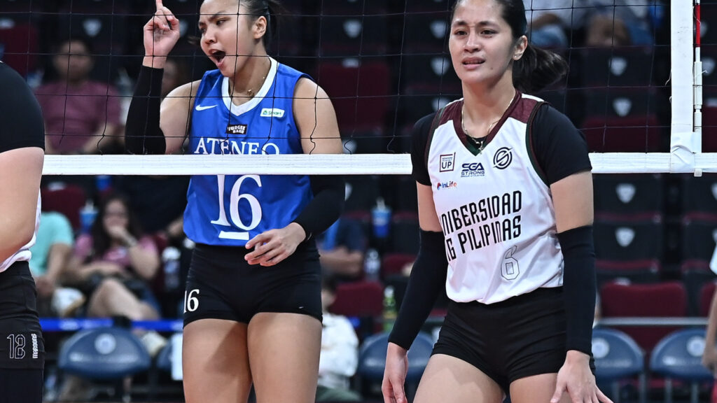 Ateneo extends dominance over UP, forges three-way tie for fifth in UAAP Women's Volleyball