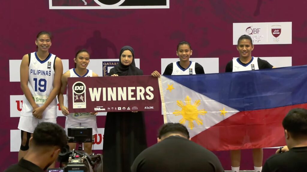 Dela Rosa, Cayabyab power Gilas Women sweep of FIBA 3x3 NL - Stop 1